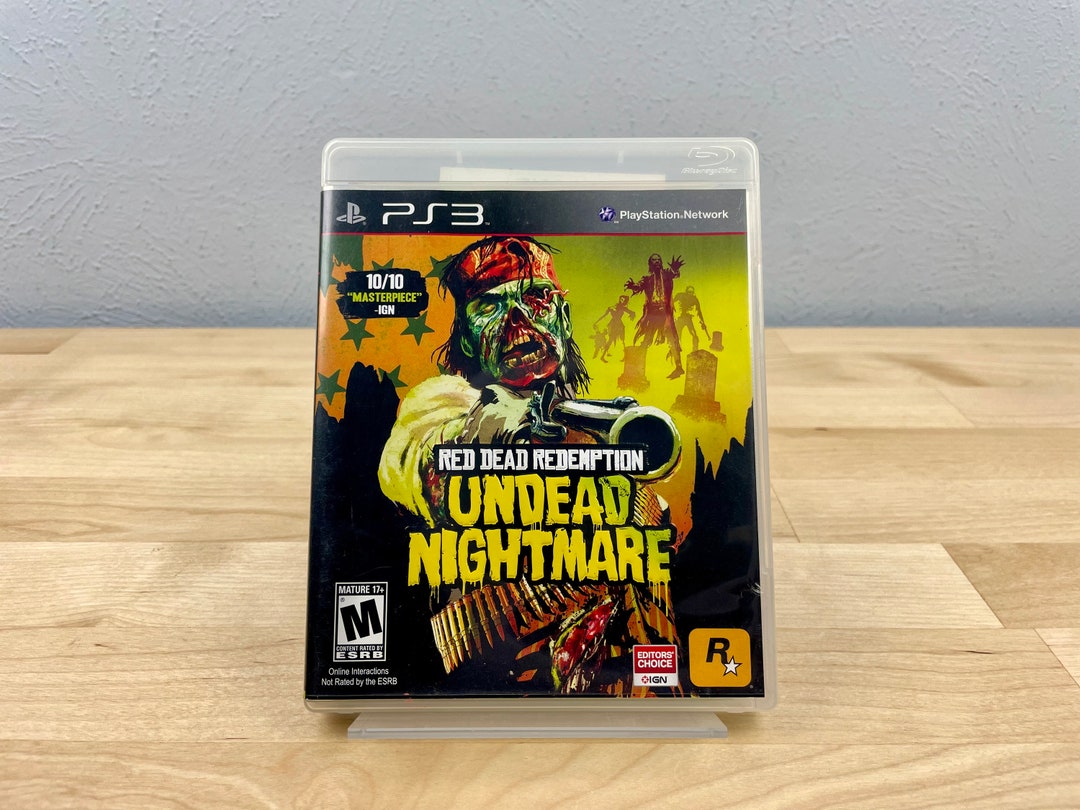 Red Dead Redemption Undead Nightmare Playstation 3 Tested Authentic - Etsy