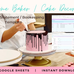 Home Baker / Cake Decorator / Small Business Financial Statement ...