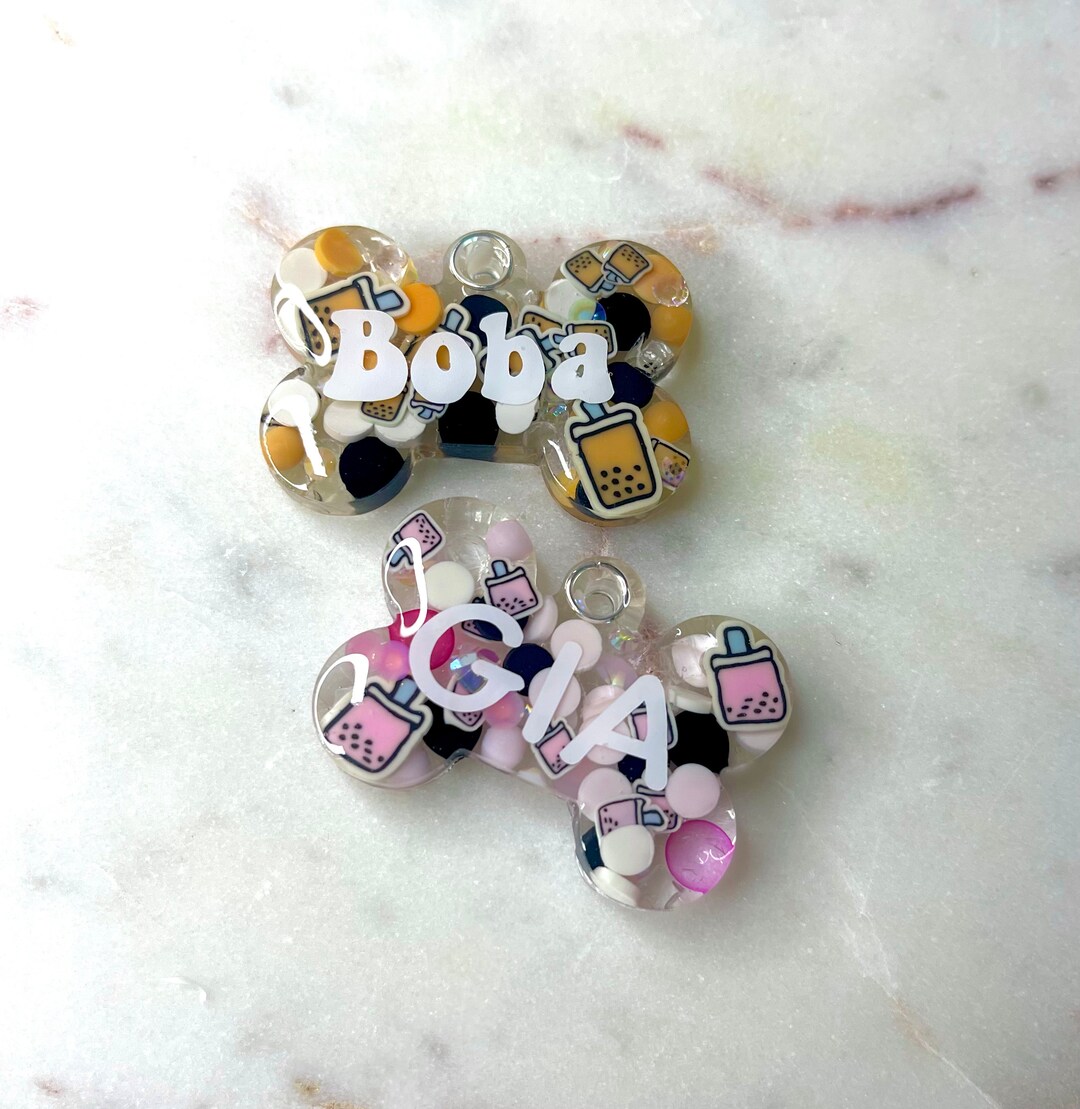 Boba Pet Tag - Etsy