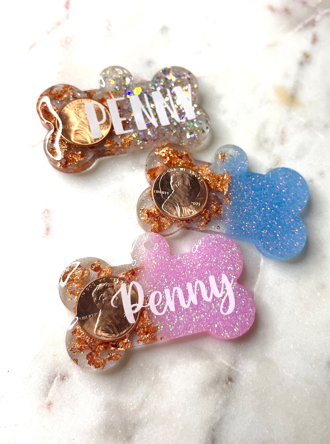 Penny Pet Tag - Etsy