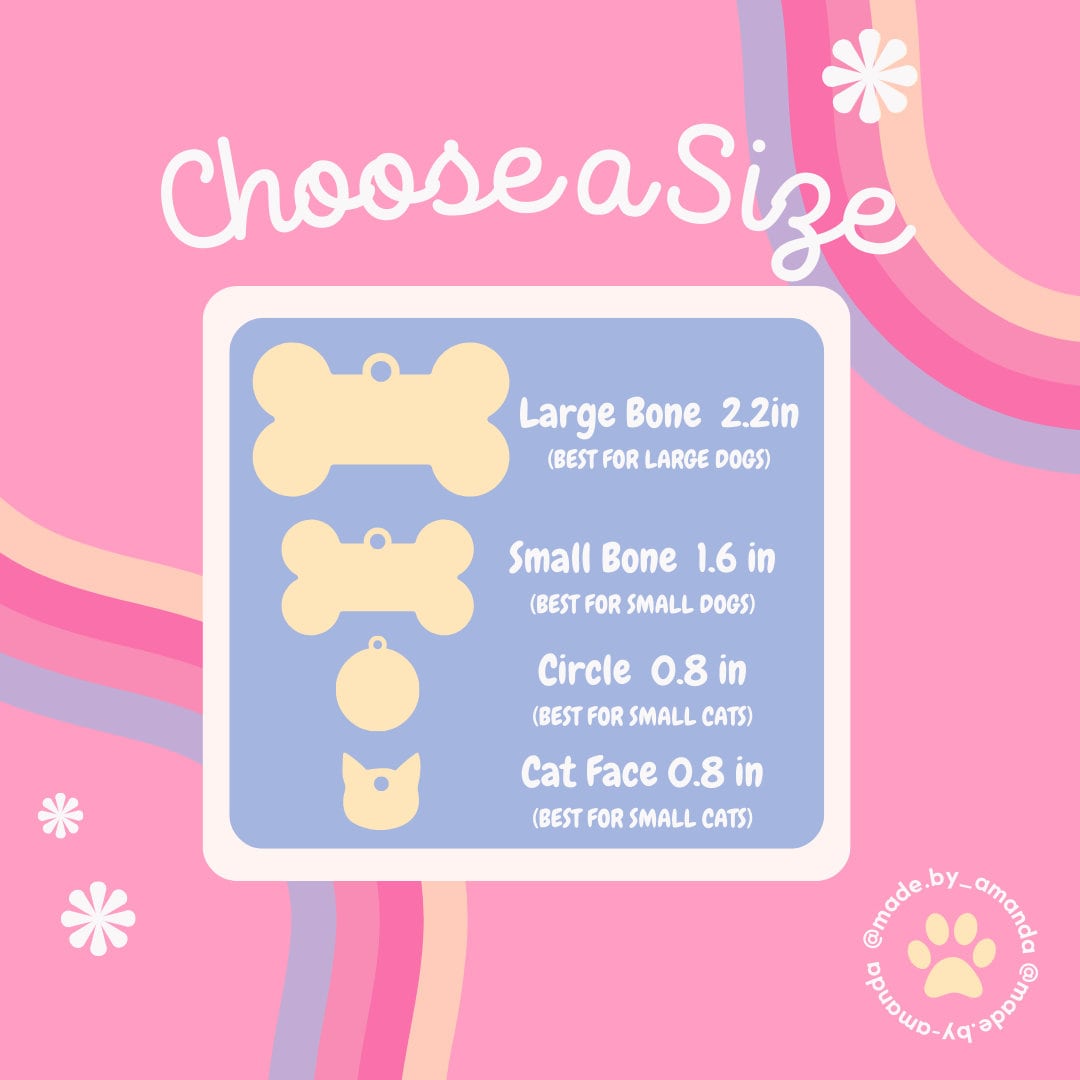 Groovy Pet Tags - Etsy