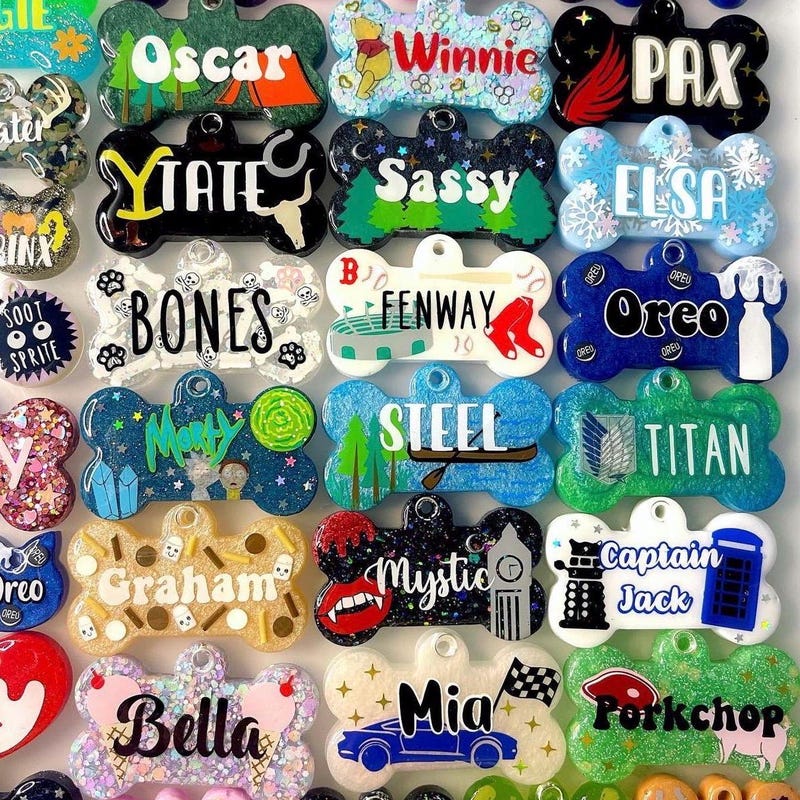 Custom Dog Tags - Etsy