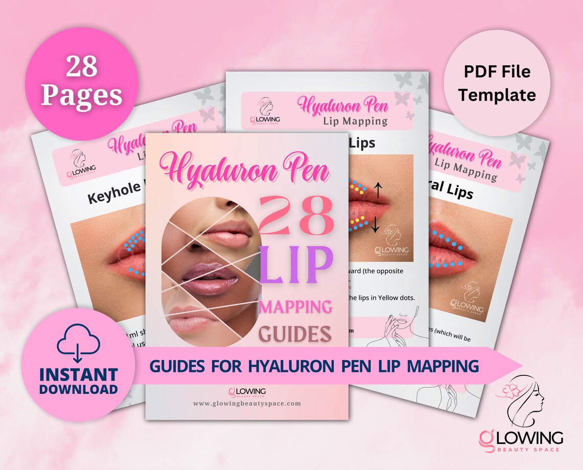 Hyaluron Pen Lip Mapping, Lip Filler Mapping, Lip Mapping Training ...
