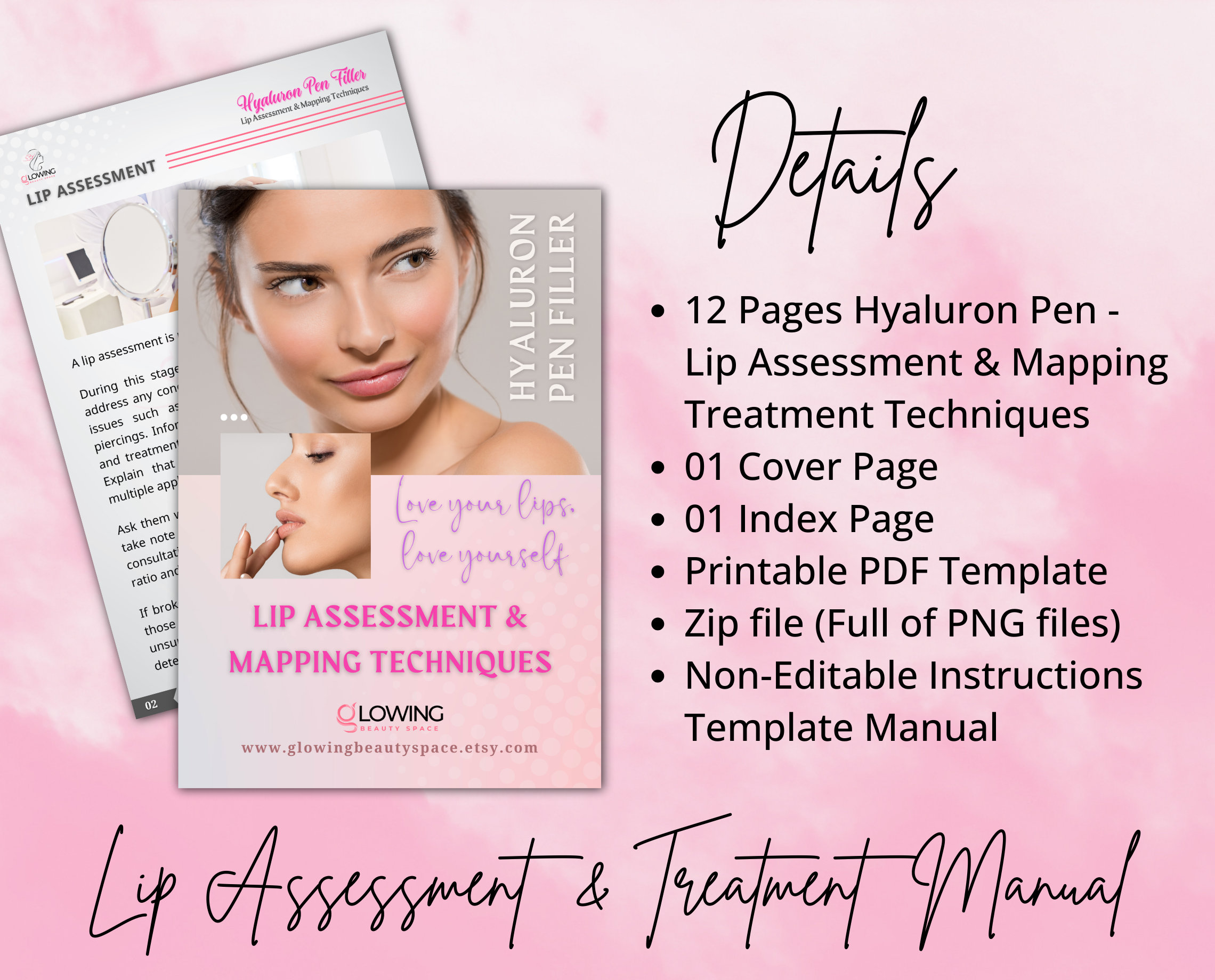 Lip Mapping, Hyaluron Pen Lip Mapping Techniques, Lip Filler Mapping ...