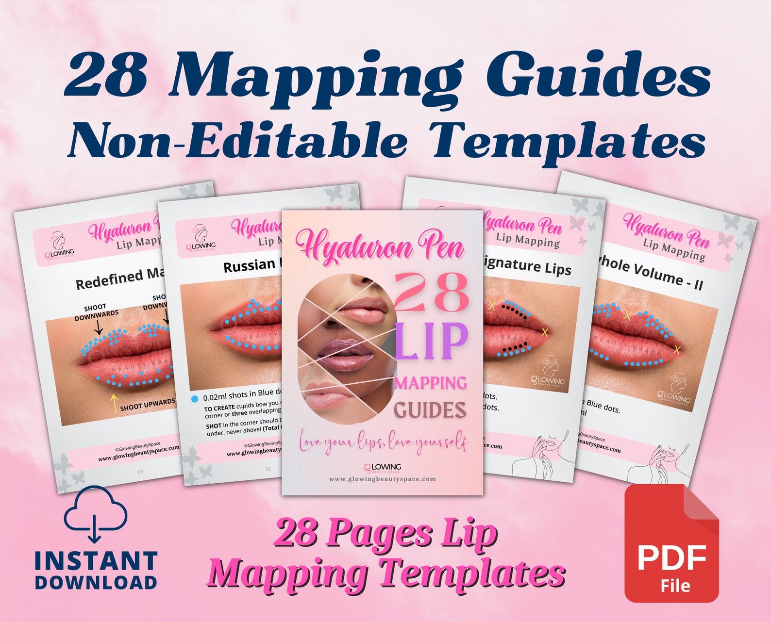 Hyaluron Pen Lip Mapping, Lip Filler Mapping, Lip Mapping Training ...