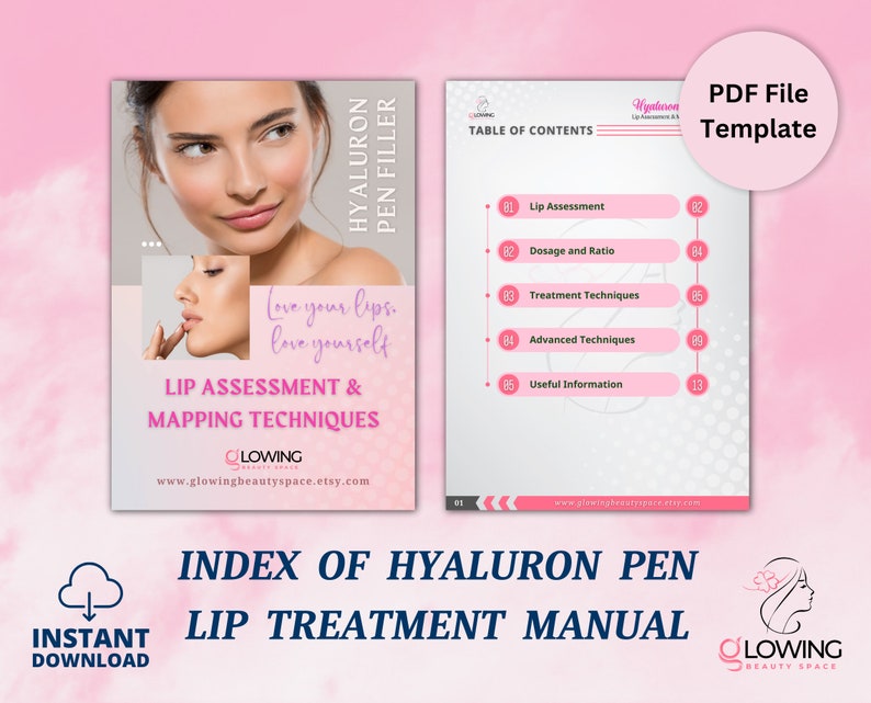 Lip Mapping, Hyaluron Pen Lip Mapping Techniques, Lip Filler Mapping ...