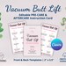 Vacuum Butt Lift Aftercare Templates, Vacuum Therapy Cards, Butt Lift ...