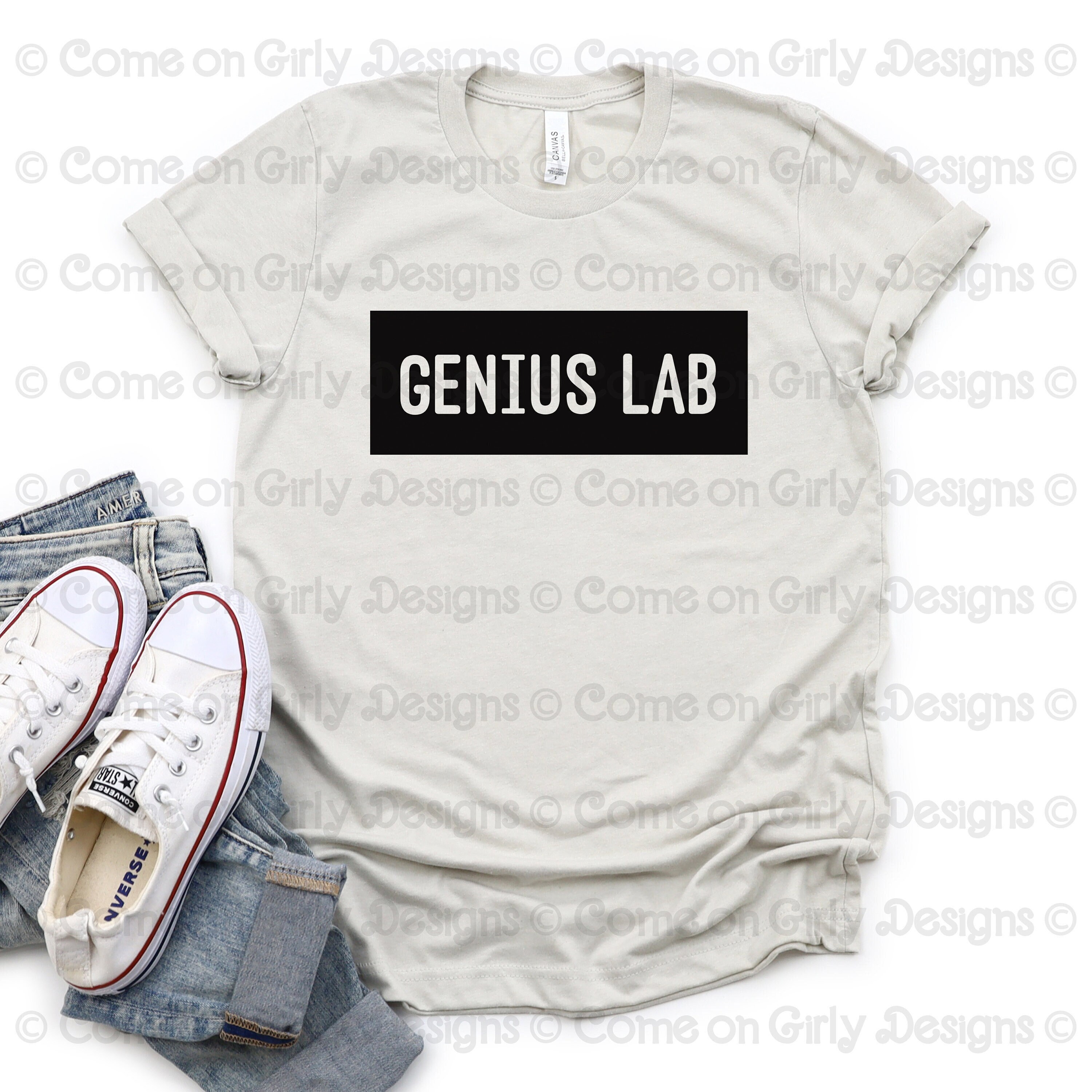 Genius Lab Tee Soft Bella Canvas Brand Unisex Adult Shirt K-pop ...