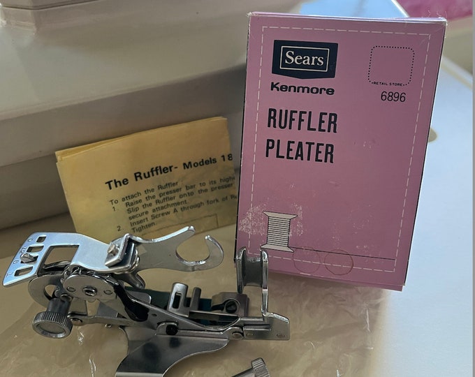 Kenmore Ruffler for Super High Shank 6896 RARE ITEM - Etsy