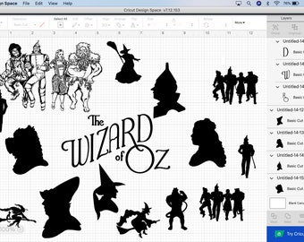 Wizard of Oz Svg Bundle - Etsy
