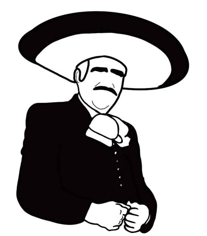 VICENTE FERNANDEZ SVG / Instant Download | Etsy