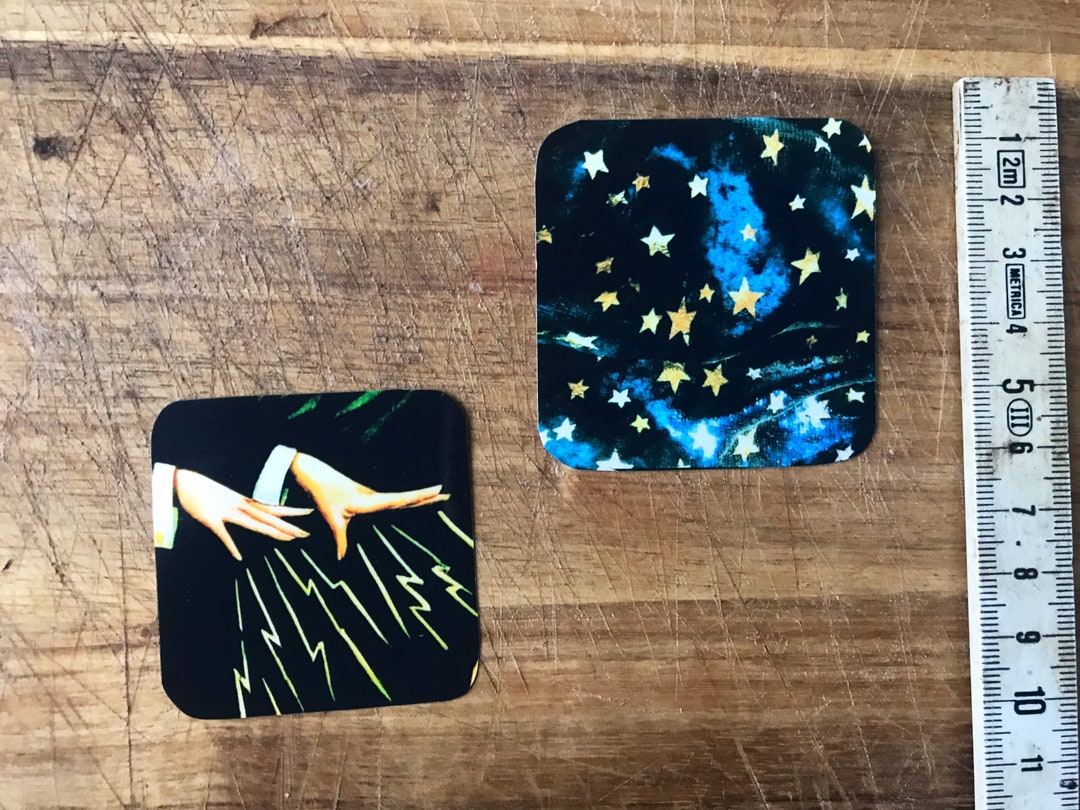 2PC Vinyl Witchcraft Sticker Set, Witchy Stickers, Magic, Vinyl Laptop ...