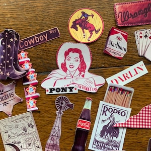 The Great Western Gothic Sticker Pack, BUJO Bullet Journal, Dark ...