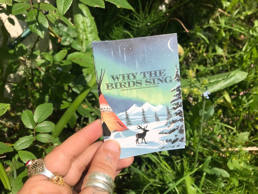 Why the Birds Sing Zine, Northern Lights Mythology, Siberian, Selkup ...