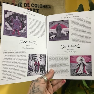 Slavic Gods and Deities Zine, Slavic Mountain Folklore, Polish ...