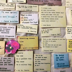 Vintage Inspiring Quote Stickers, Bullet Journal Quote Pack, Planner ...