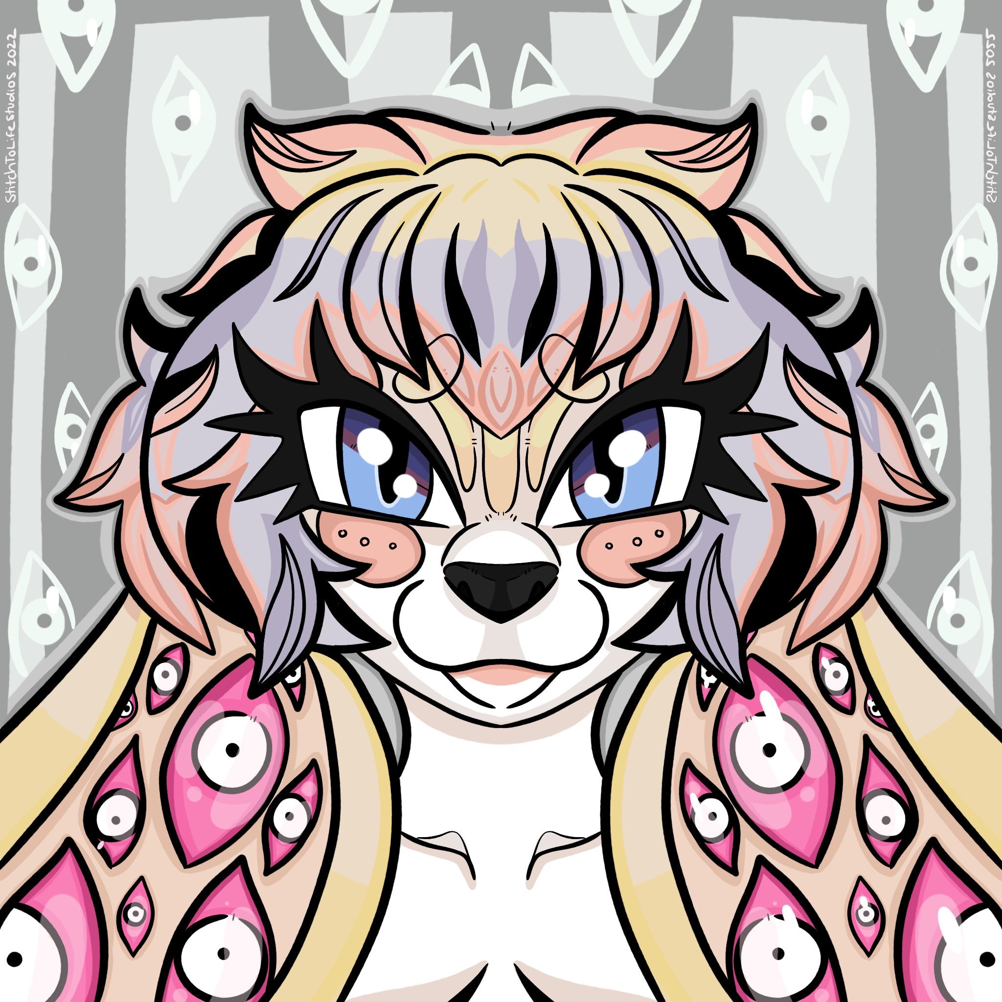 CUSTOM Fursona Digital Icons - Etsy