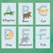 A to Z Flash Cards,printable Alphabet Flash Cards, Classroom Decor ...