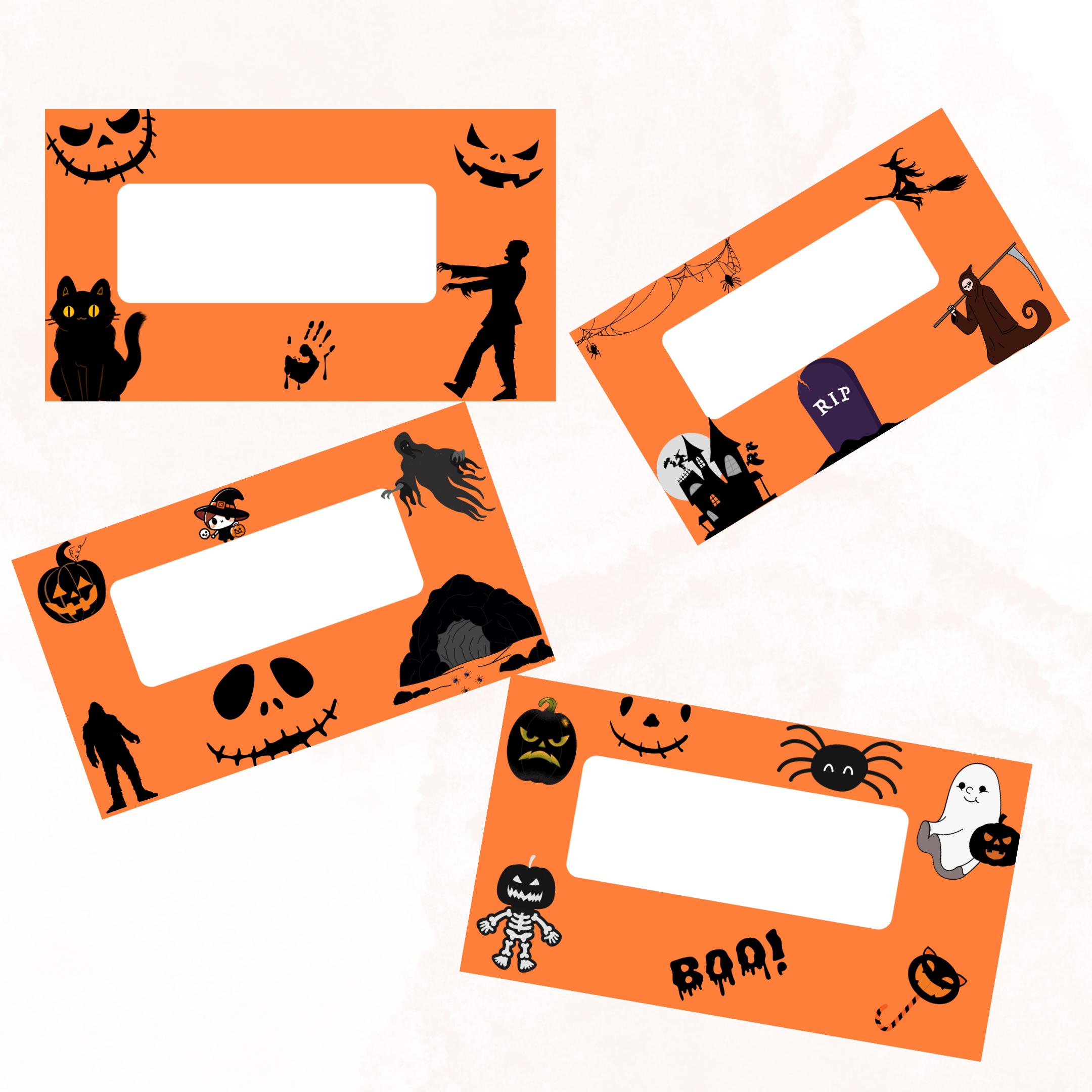 Editable Halloween Classroom Name Tags: Printable School Labels ...