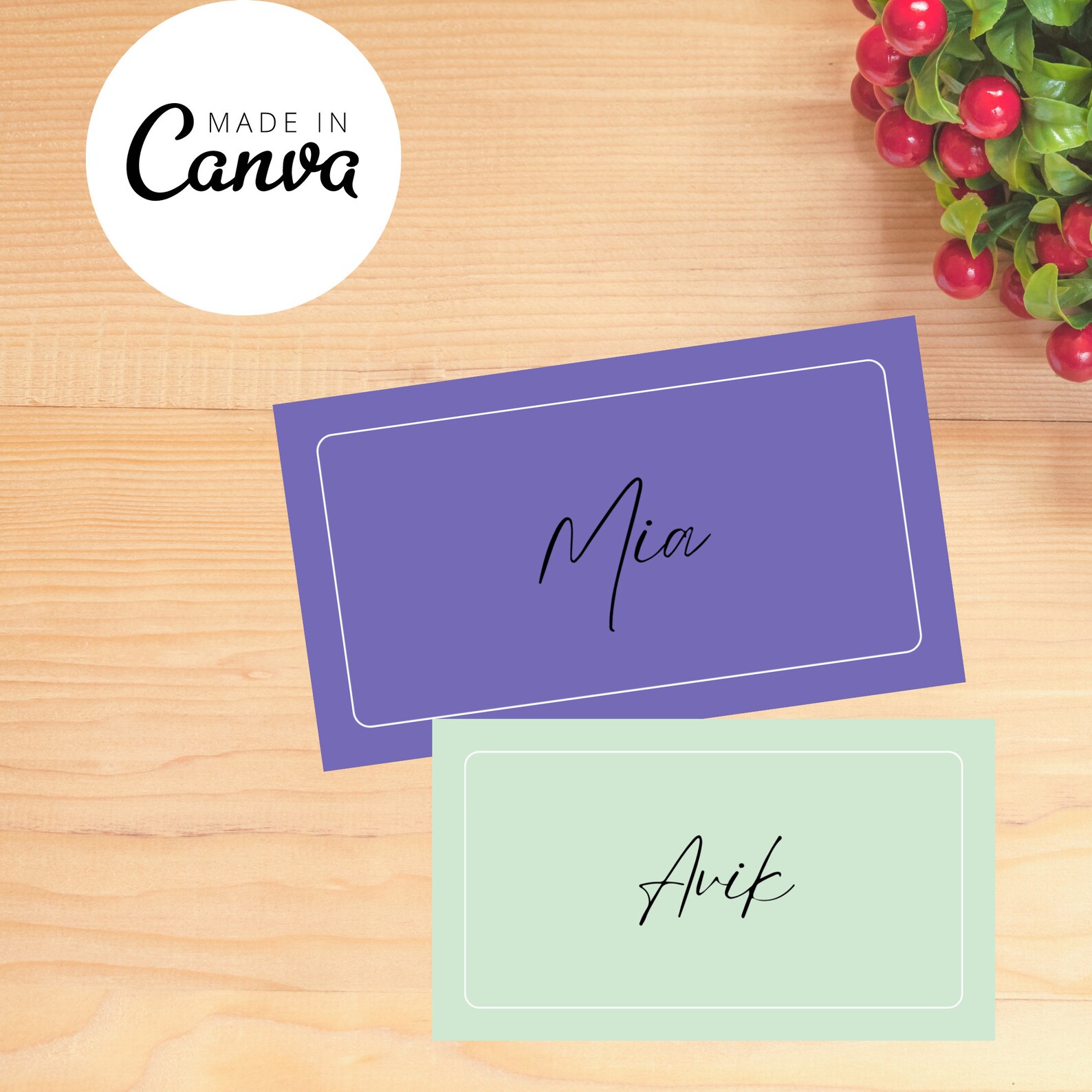 Classroom Name Tags Template Pastel Editable | Printable | Elementary ...