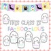 Pastel Halloween Bulletin Board Kit: Retro Classroom Decor (digital ...