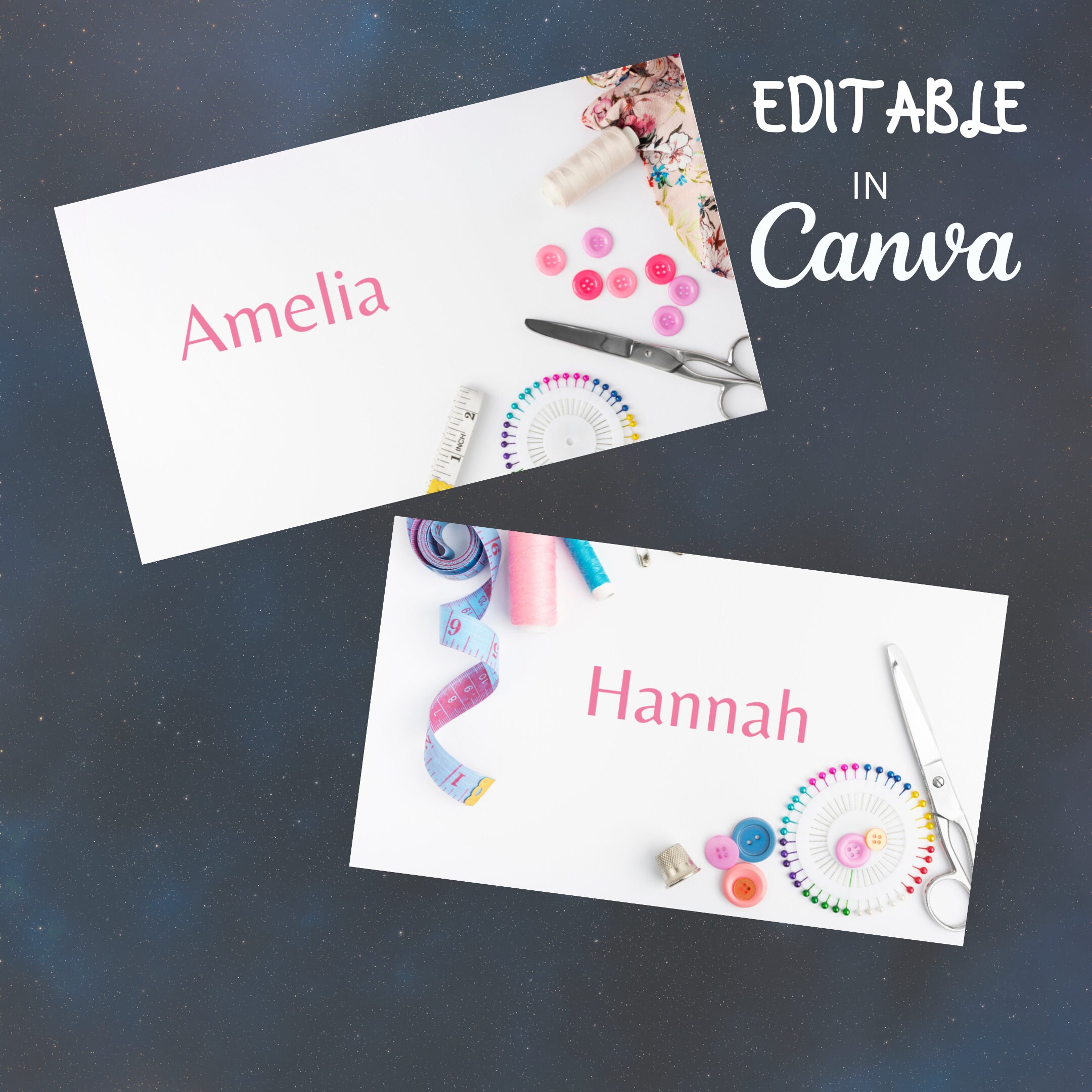 Embroidery Watercolor Name Tag|embroidery Nametag| Watercolor Nametag ...