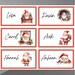 EDITABLE Christmas Name Tags Printable Classroom Nametags - Etsy