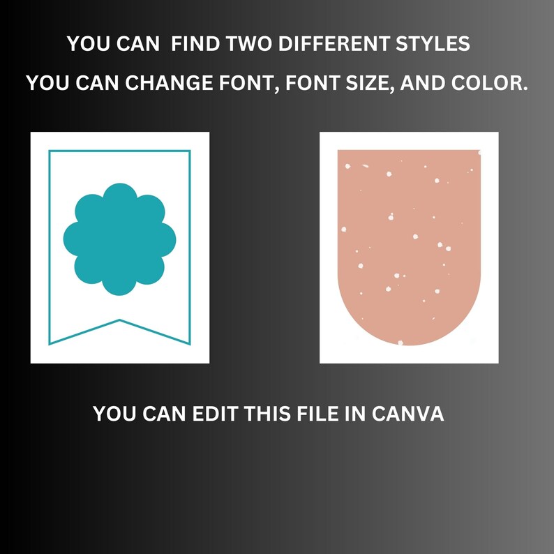 Classroom Bulletin Board Letters, Editable in Canva, PASTEL Modern ...