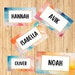 Classroom Name Tags Template Watercolor | Editable | Printable ...
