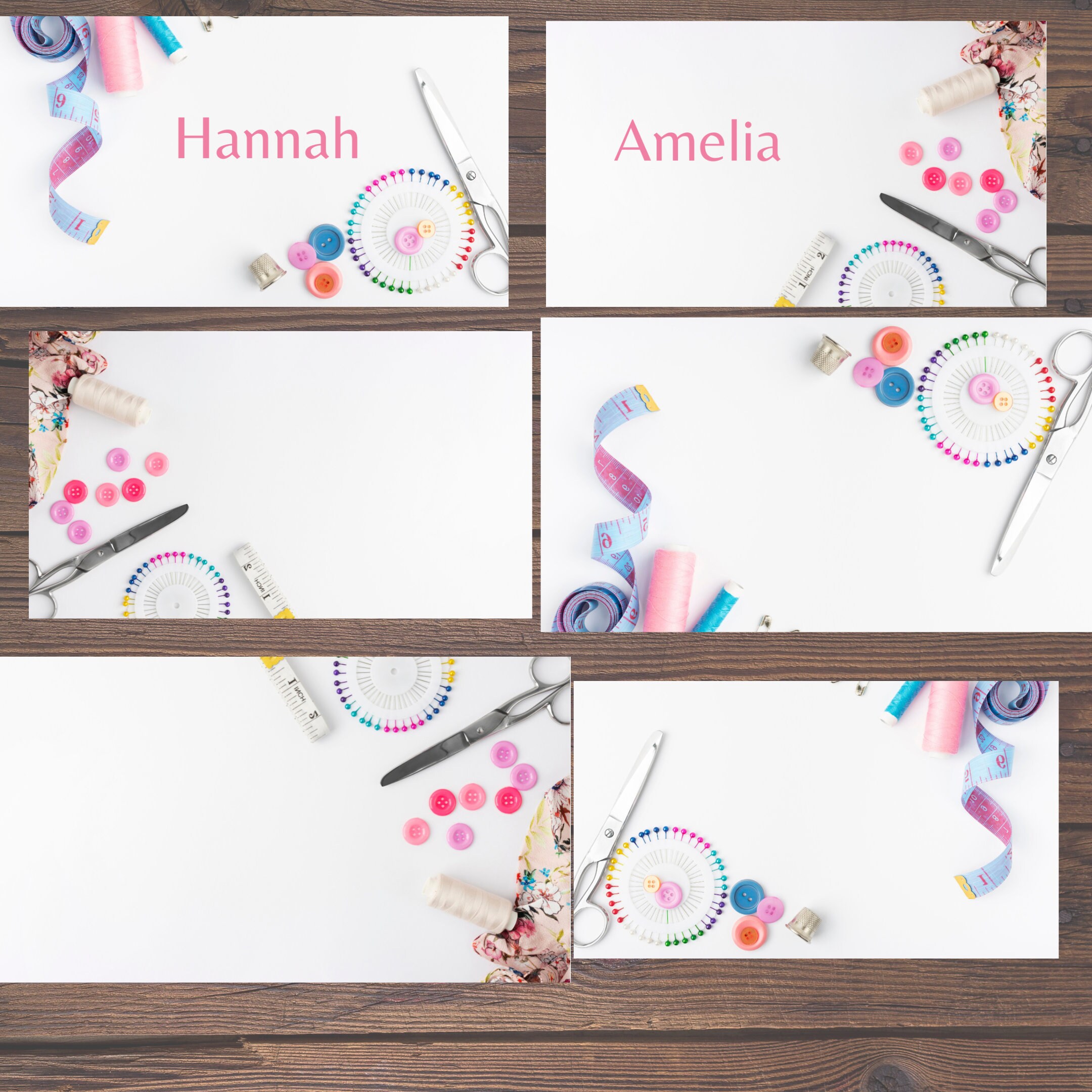 Embroidery Watercolor Name Tag|embroidery Nametag| Watercolor Nametag ...