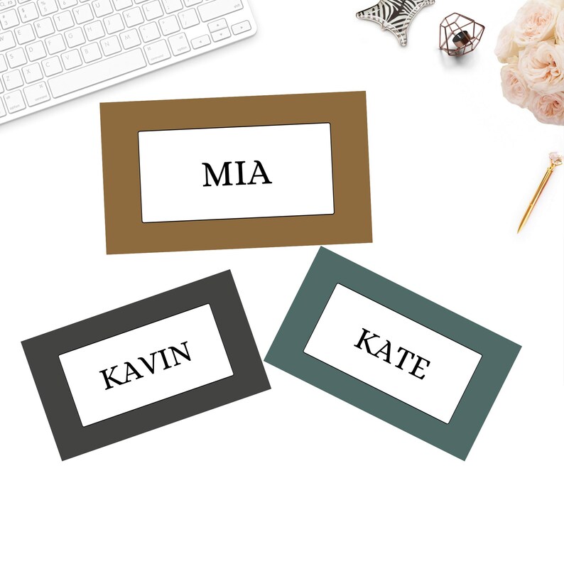 Boho Classroom Name Tags Template | Editable | Printable | Elementary ...