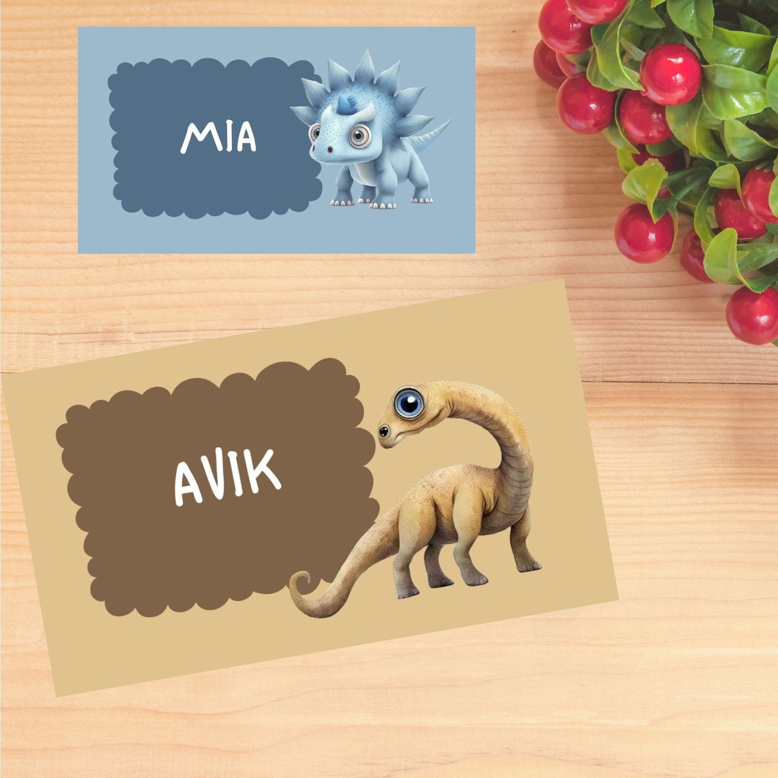 Classroom Name Tags Template Dinosaur | Editable | Printable ...