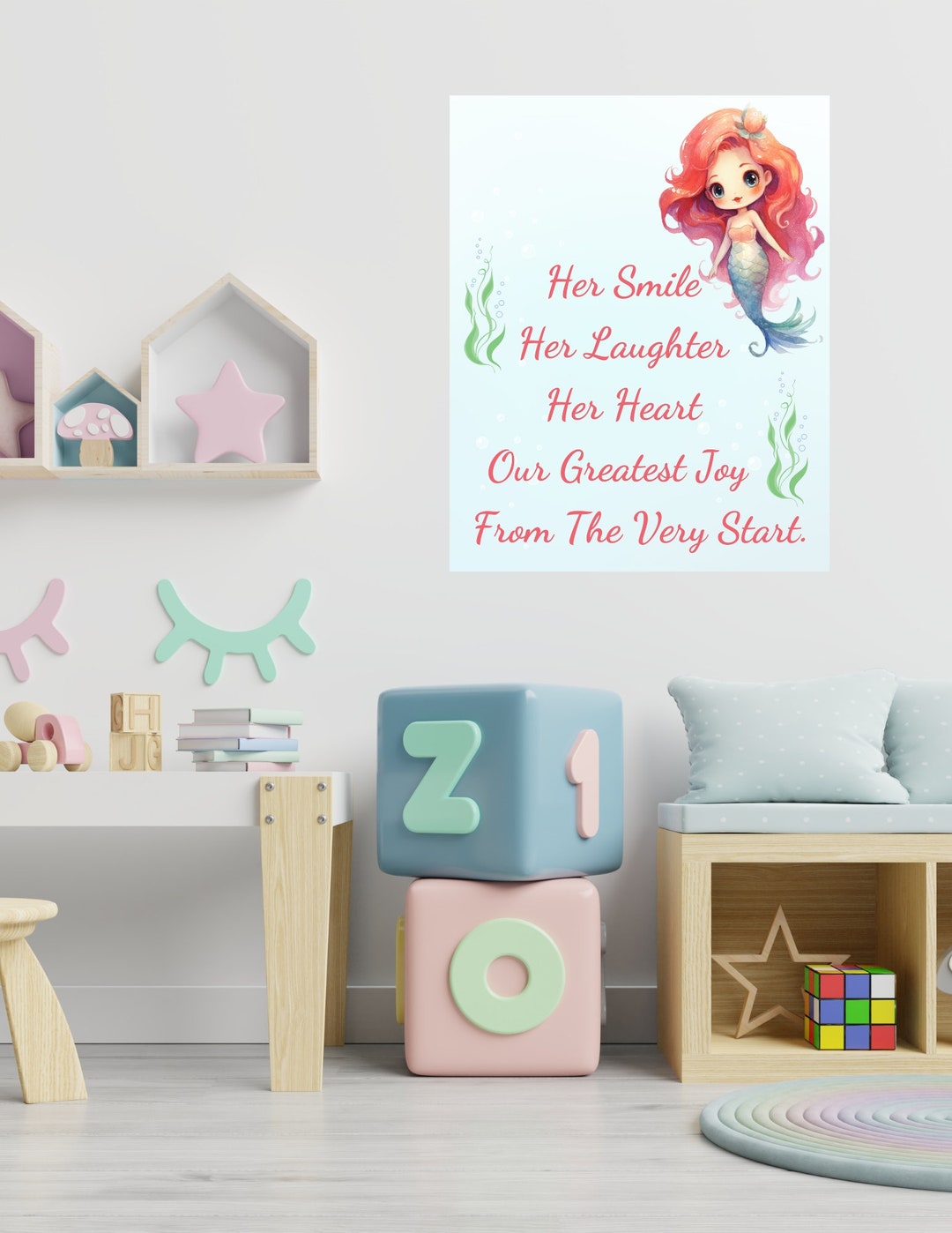 Heartfelt Bliss:celebrating Her Smile, Laughterand Joy,wallartdecor ...