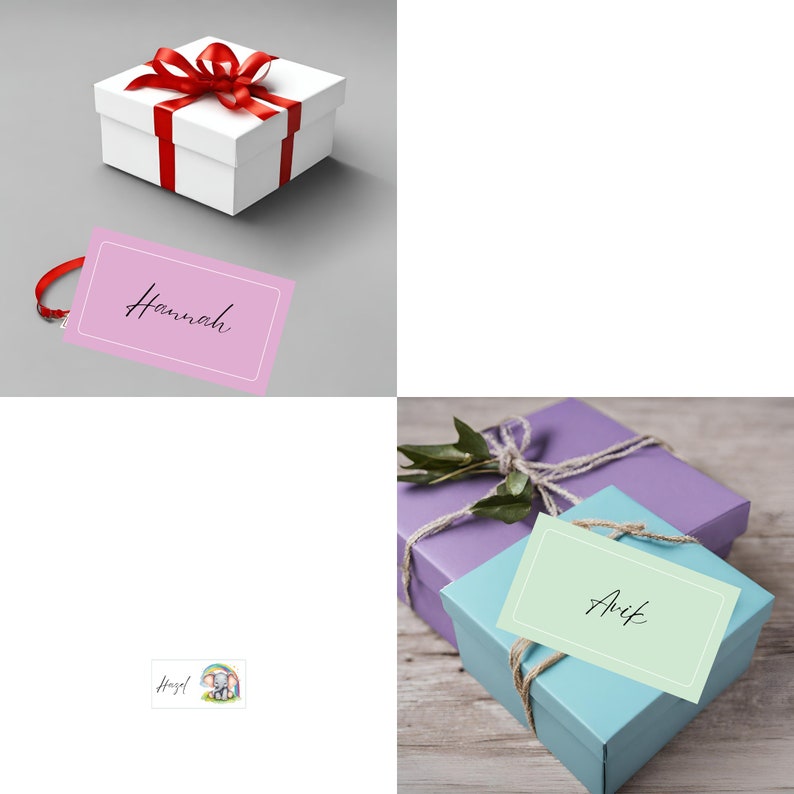 Classroom Name Tags Template Pastel Editable | Printable | Elementary ...