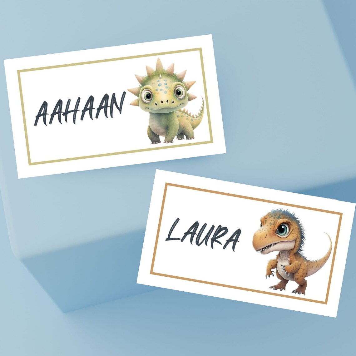 Dinosaur Classroom Name Tags | Editable Dinosaur Label | Printable ...