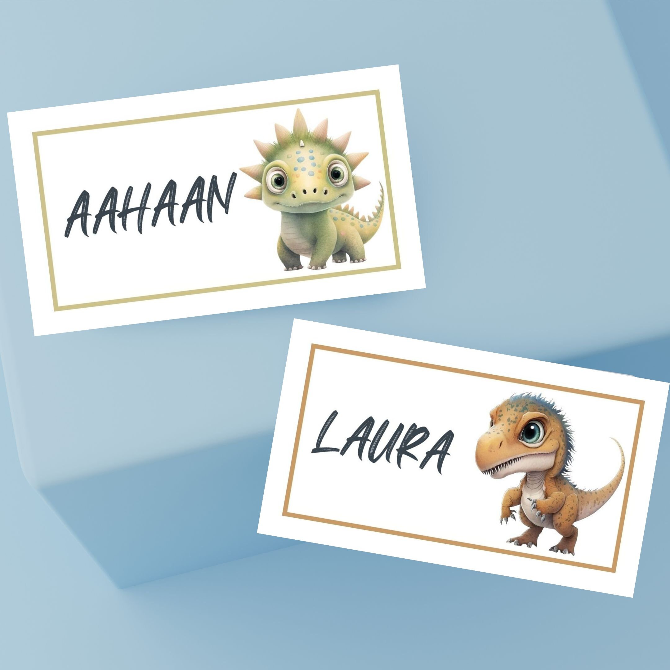Dinosaur Classroom Name Tags | Editable Dinosaur Label | Printable ...