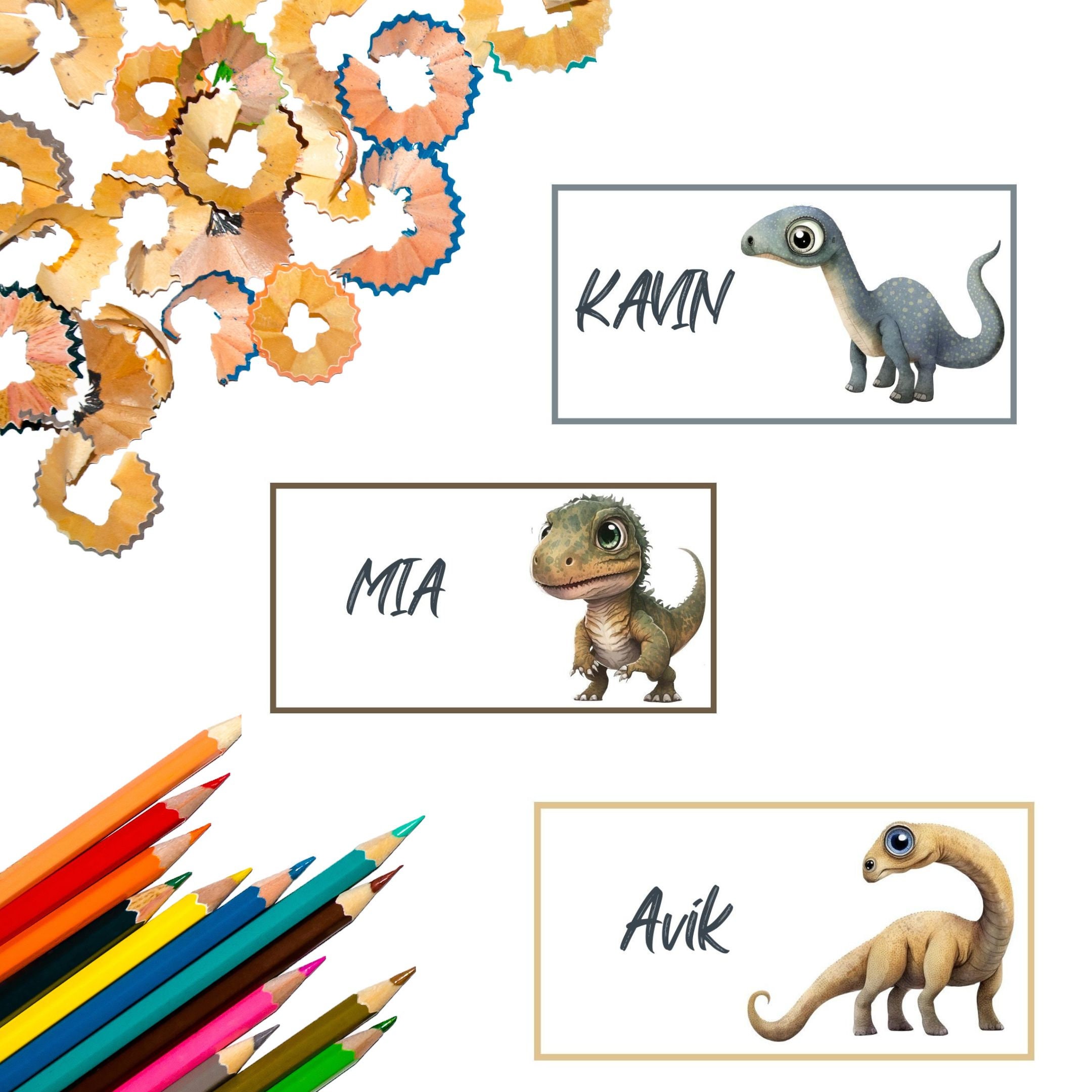 Dinosaur Classroom Name Tags | Editable Dinosaur Label | Printable ...