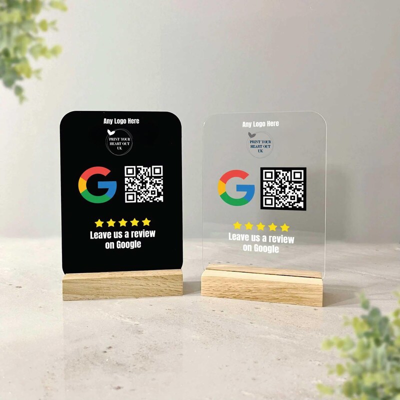 Google Review Plaque - Etsy UK