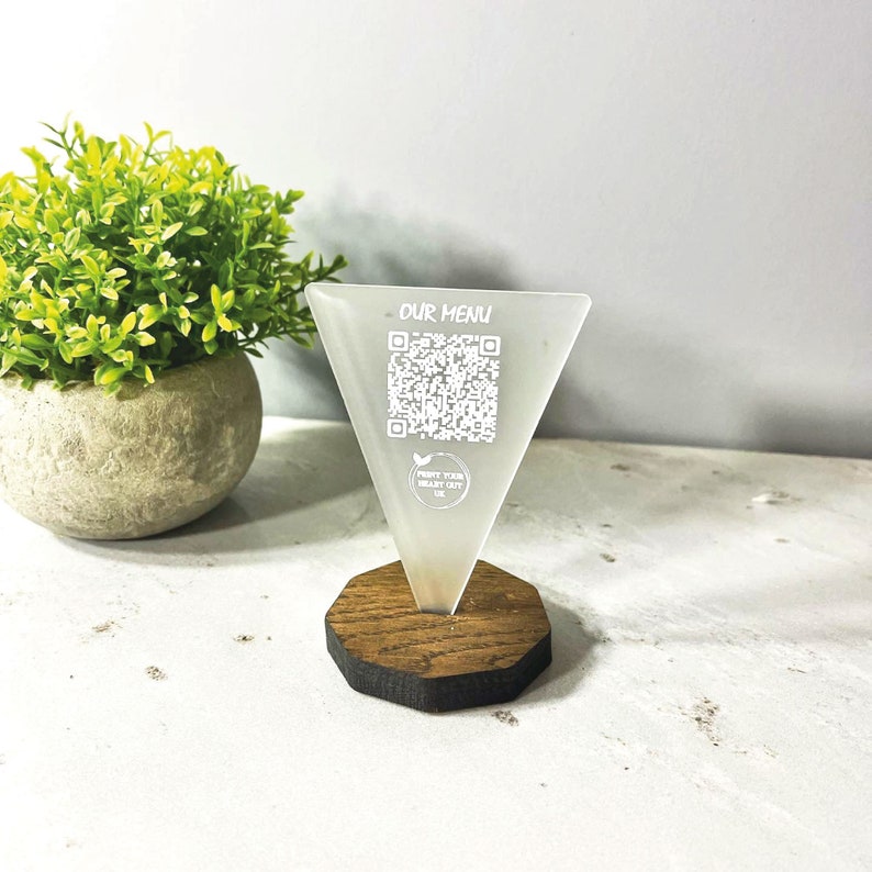 Wedding Menu QR Code Contactless Menu QR Code Scan for Menu - Etsy