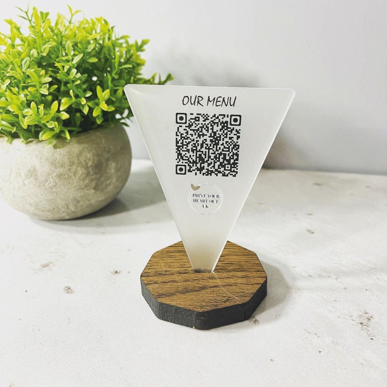 Wedding Menu QR Code Contactless Menu QR Code Scan for Menu - Etsy