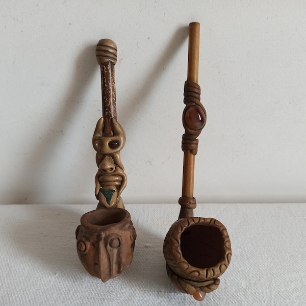 Hand Carved Pipes - Etsy