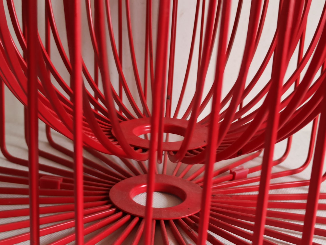 Funky Retro Red IKEA Fruitbowl TRADIG Designed by Ehlen - Etsy