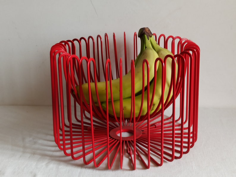Funky Retro Red IKEA Fruitbowl TRADIG Designed by Ehlen - Etsy