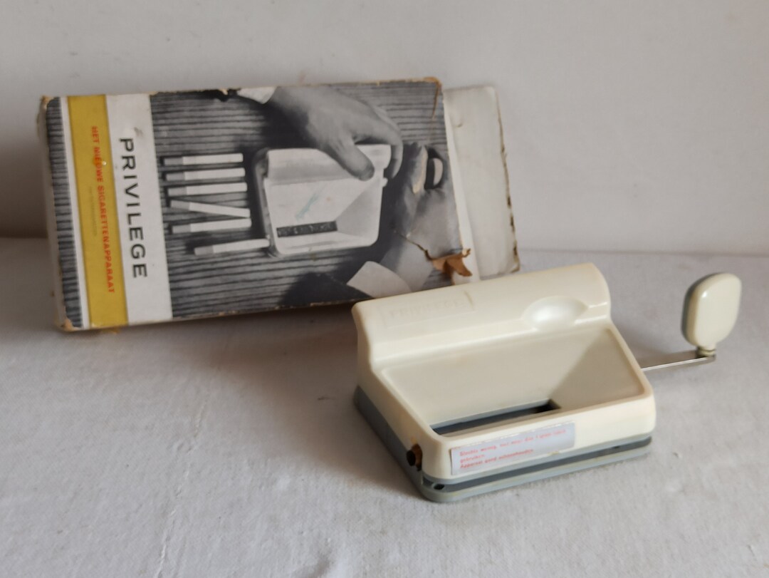 Vintage Privilege Filter Cigarette Machine, Cigarette Maker, Vintage ...