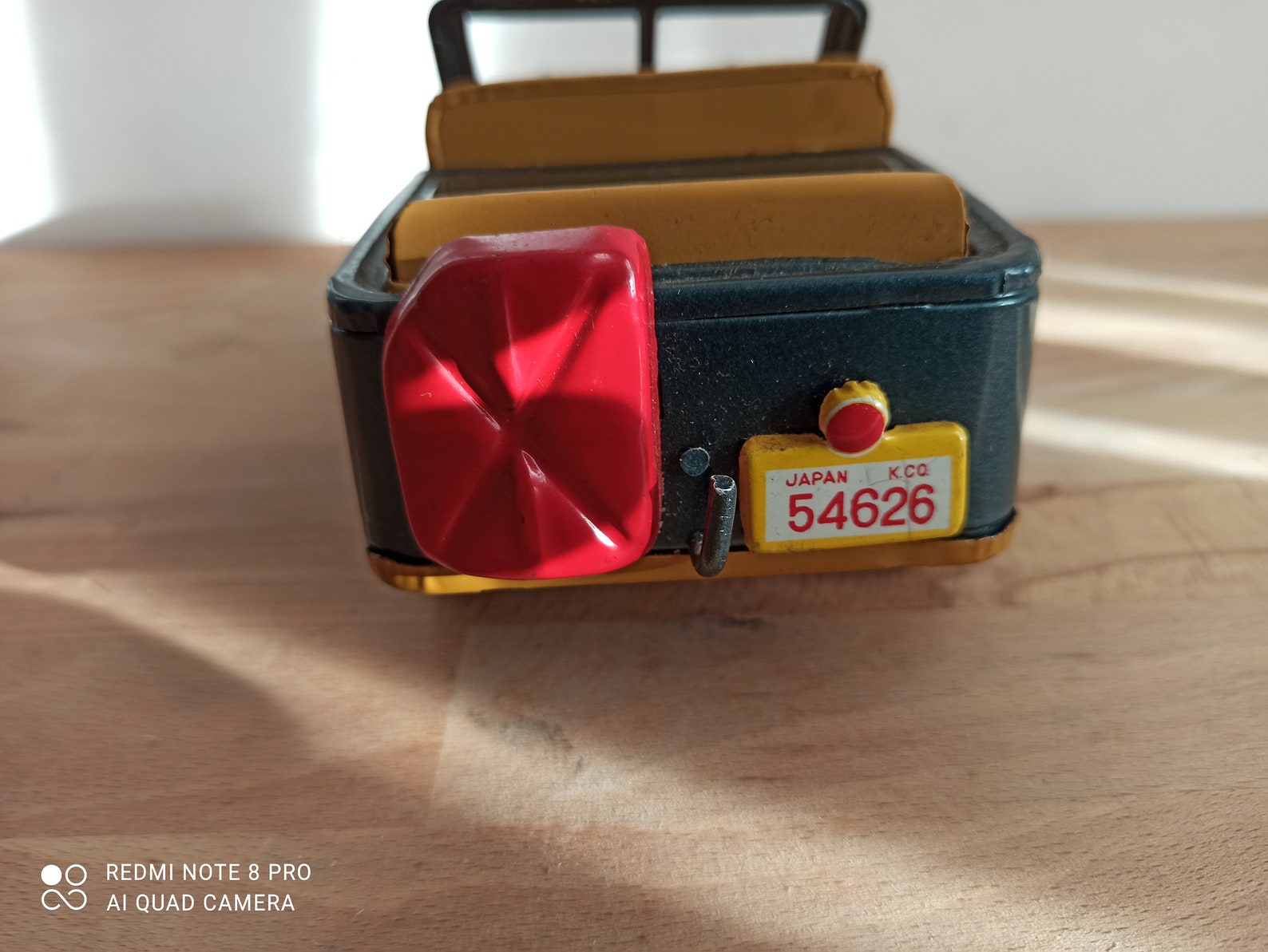 1950s Vintage Japanese Tin Toy, Construction Jeep, Friction Powered ...