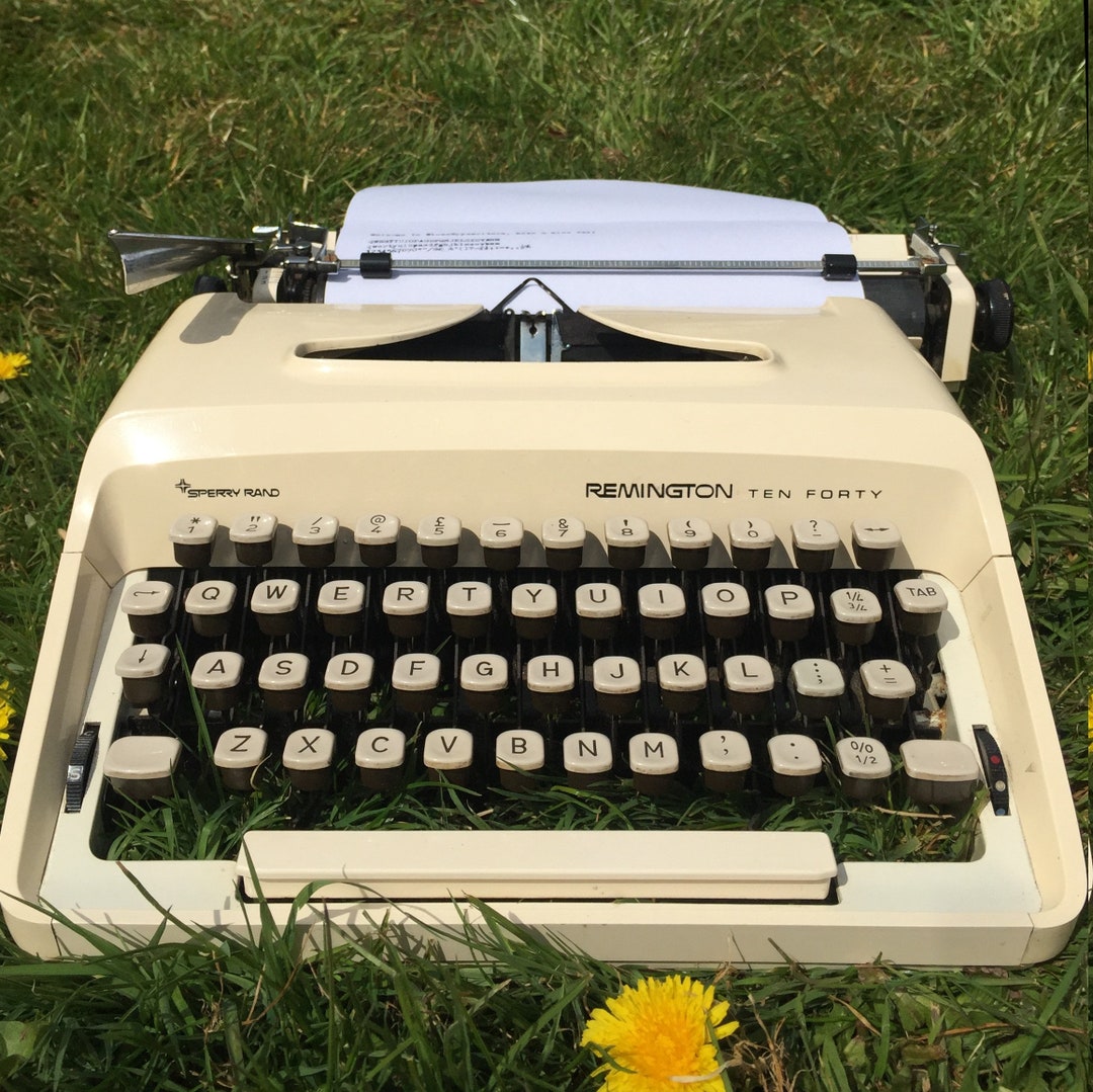 Remington Sperry Rand Ten Forty Typewriter - Etsy