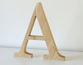 Freestanding Letters Gift Wooden Letters for Nursery - Etsy