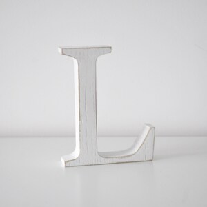 Freestanding Letters, Gift, Wooden Letters for Nursery, Distressed ...