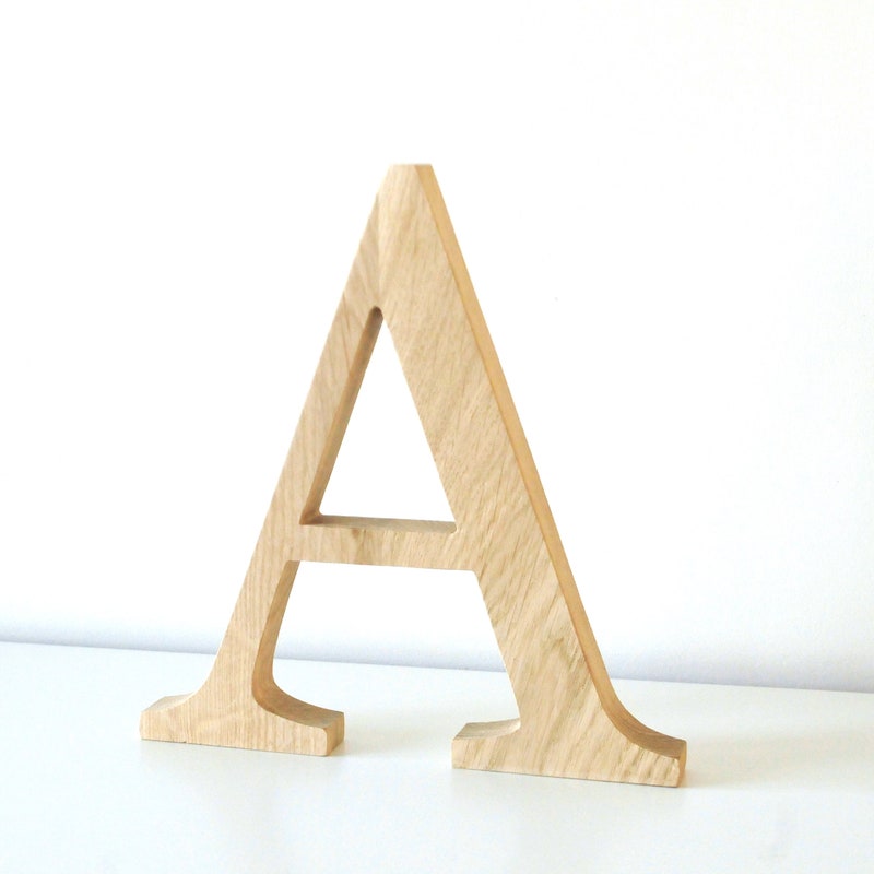Wooden Letters - Etsy