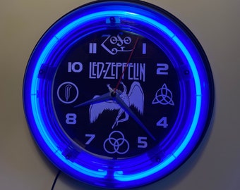 Led Zeppelin Wall Clock - Etsy